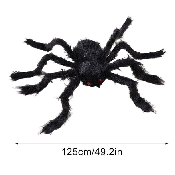 Large Plush Spider Horror Spider Toy Halloween Simulation Spider Toy ...