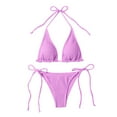 Ehqjnj Swimsuit For Women Xinngan Bikinis For Women Women Strap Wrap Pad High Waist Two Piece