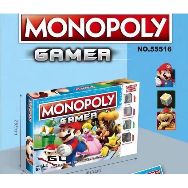 Chessboard Monopoly Game Paper Money Dice Board Game Card Toy | Bodega ...