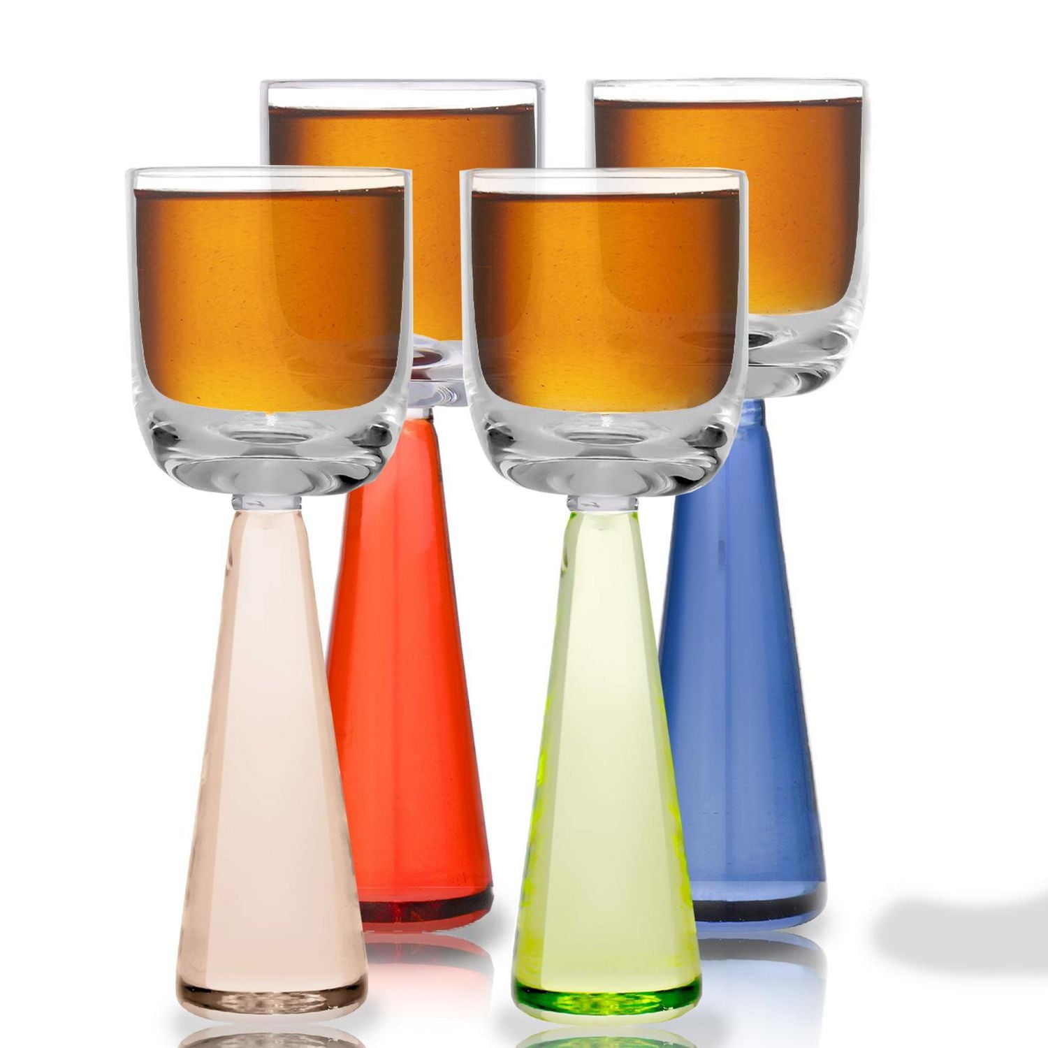 Click here for Brilliant Pyramid Shot Glass 40ml  Set Of 4 prices