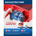 20 Gallon Red Heavy Duty Oil Drain Tank, Portable Rolling Cart with ...