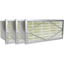 Filterbuy 24x24x12 MERV 13 Header, Rigid Cell Filters HVAC Replacement ...