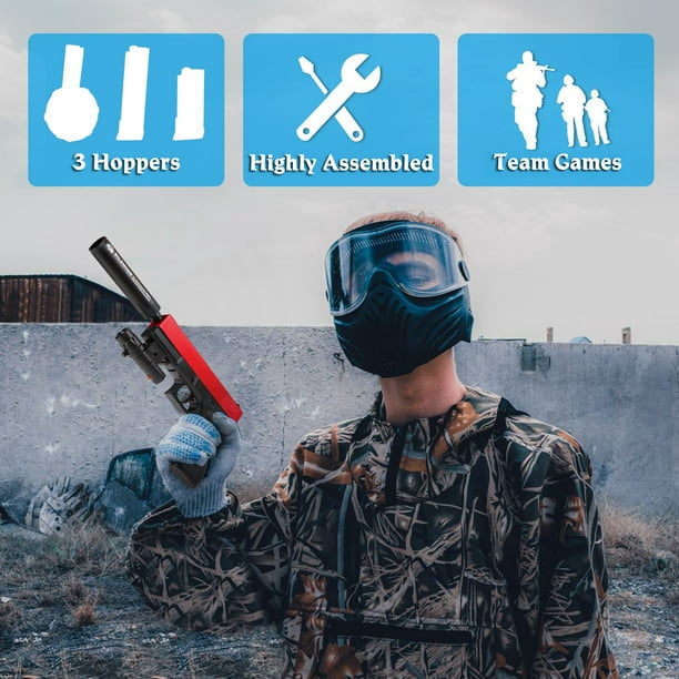 Paintball Mask Splat