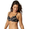 Adore Me Floral Embroidery Ruby T-Shirt Bra - Sizes 34B-40DD - Walmart.com