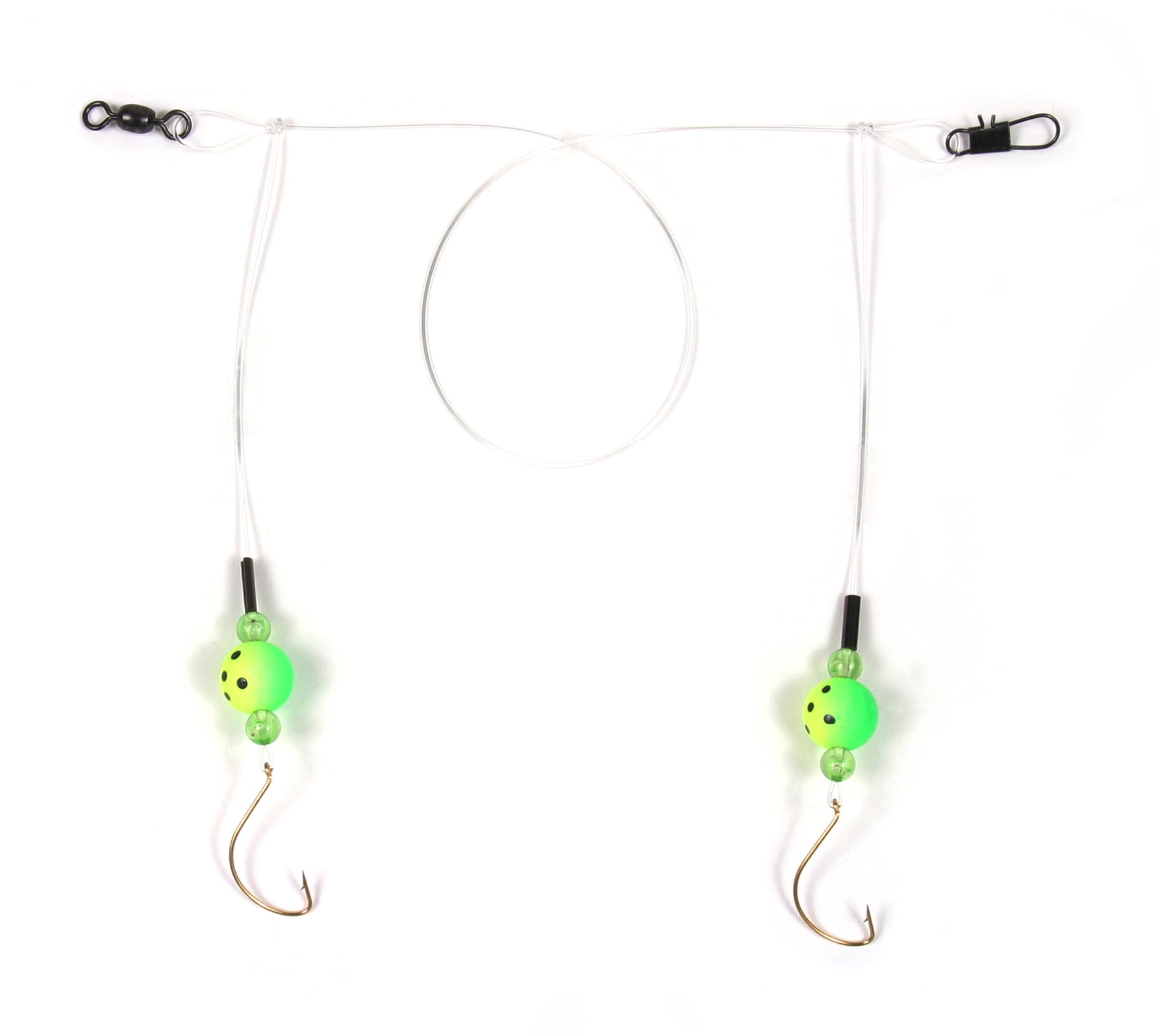 Sea Striker Spot/Kingfish/Mullet Fishing Rig, Size #6, Gold Hooks ...