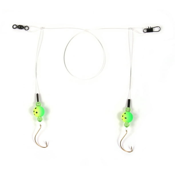 Sea Striker Spot/Kingfish/Mullet Fishing Rig, Size #6, Gold Hooks ...