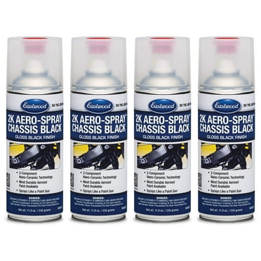 Eastwood Extreme Chassis Black High Gloss Aerosol Spray Paint 14 oz 4 ...