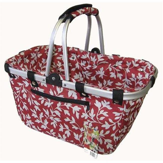 Vivid Allon NB009-L Collapisble Basket - Red Floral | Walmart Canada