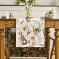 1 Piece 13x72 Inch Bunny Rabbit Eucalyptus Table Runner Seasonal Event ...