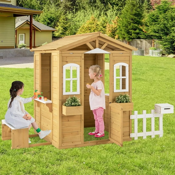 Step2 Adventure Camper, Toddler Outdoor Playhouse Includes 50pc ...