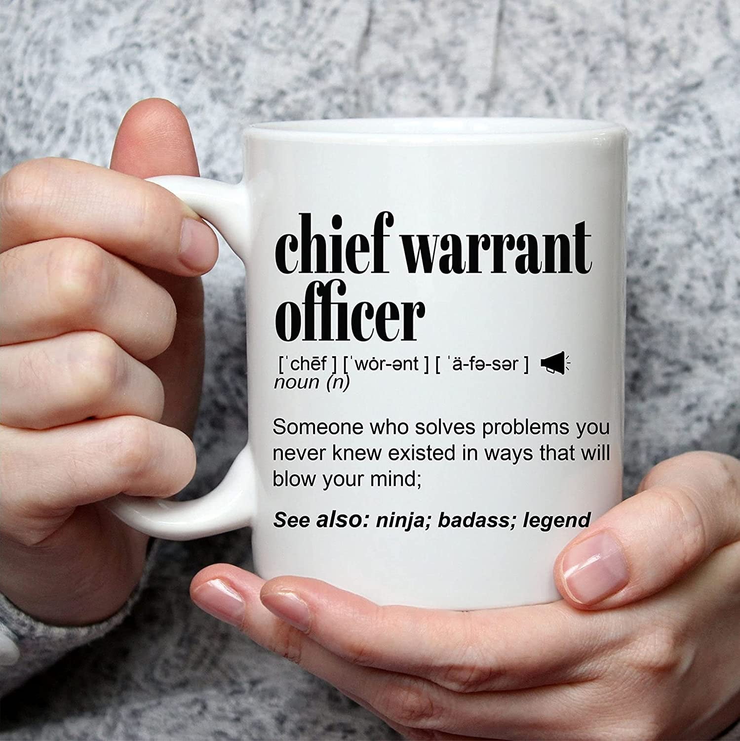 Chief Warrant Officer Definition Mug Gifts For Man Woman Friends Family ...