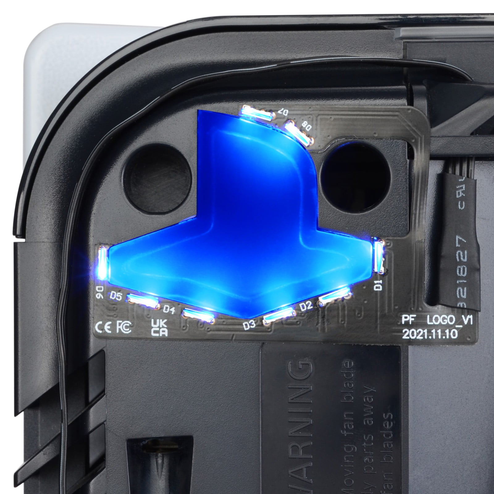 eXtremeRate 7 Colors 24 Effects RGB Logo LED for PS5 Console ...