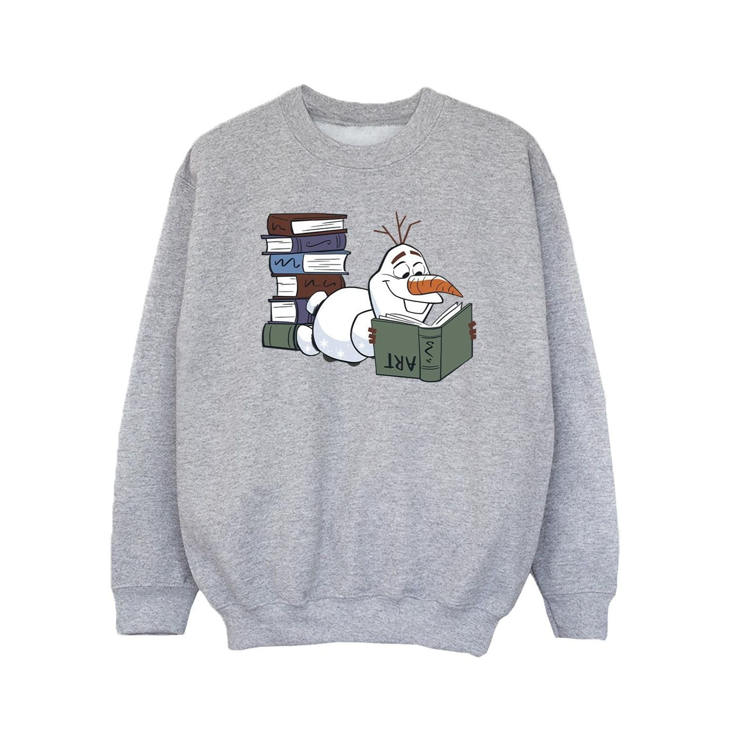Click here for Frozen 2 Frozen Ii Girls Olaf Reading Sweatshirt 3... prices