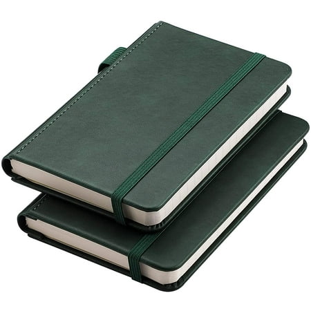 Pocket Notebooks,2 Pack Small Notebook Hardcover Mini Journal with 312 ...
