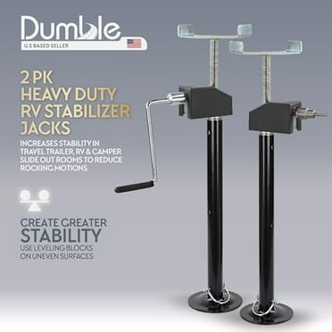 Bal Products 23025 Stabilizing Jack with 17" Extension for Light RV ...