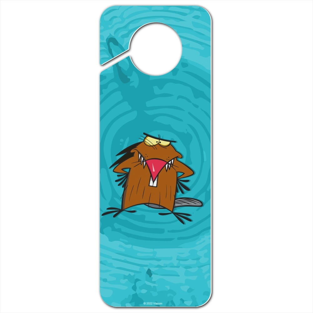 Angry Beavers Daggett Plastic Door Knob Hanger Sign - Walmart.com