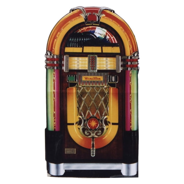 Wurlitzer Jukebox Cardboard Stand-Up, 5ft - Walmart.com