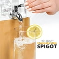 Ksestor Acrylic Drink Dispenser, 1.25 Gallon Leak-Proof with Ice Core ...