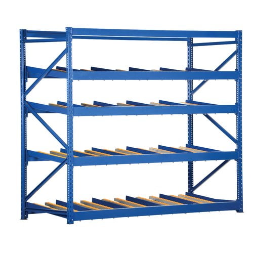 Vestil Carton Rack with Gravity Roll 5 Flow Levels - Walmart.com