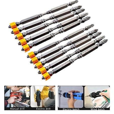 Double Cross Electric Screw Driver Bits Magnetic Screwdriver Bits ...