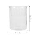 BESTYASH Small Plastic Fish Bowl Transparent Fish Breeding Box for ...