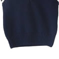 Boys Girls Knitted Cotton Vest V Neck Sleeveless Lightweight Sweater ...