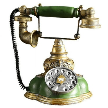 Miumaeov Vintage Rotary Phone, Retro Ringtones, Rotary Dial Telephone ...