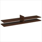 Bestar Basic Small Wood Computer Desk in Cappuccino Cherry - Walmart.com