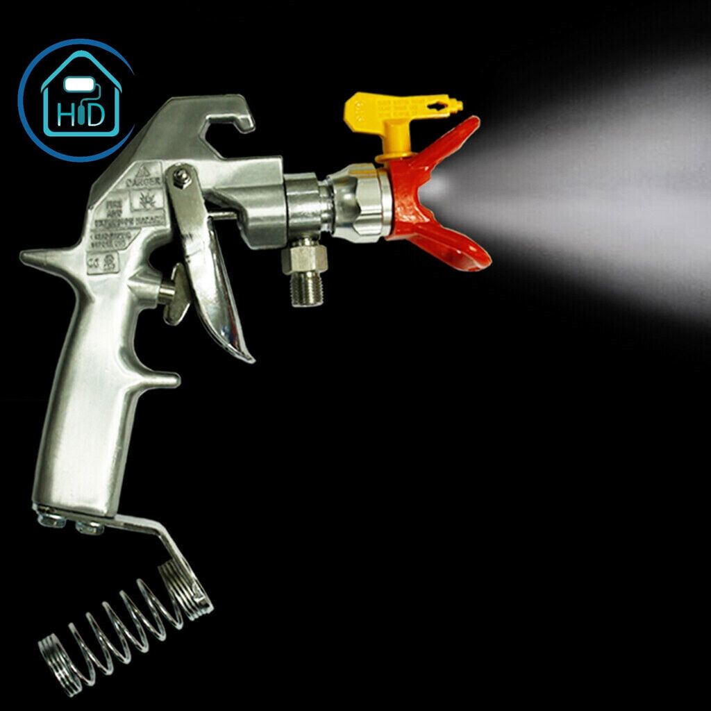 Silver Flex Plus Airless Spray Gun 248157 with Guard & 217 tip for road ...
