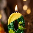 Birthday Number Candle, Cartoon Dinosaur Glitter, 1 Piece,Suitable for ...