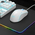 MageGee G12 Wired Mute Gaming Mouse , 7 Colors Breathing LED Backlit ...