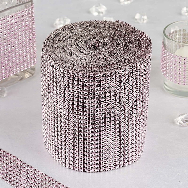 BalsaCircle 4.5" x 30 feet Pink Diamond Roll Wedding Party Favors ...