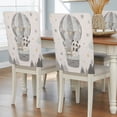 Animal Hot Air Balloon Chair Back Covers Set of 1 Panda Elephant Bear ...