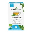 Miracle Tree Organic Moringa Tea, 25 Wrapped Tea Bags, Caffeine-Free ...
