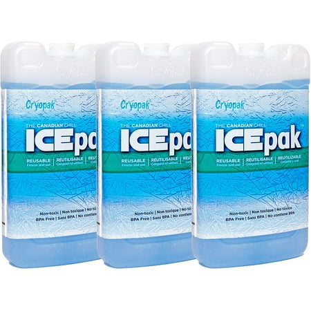 Cryopak The Canadian Chill ICEpak IP100 4x7x1.5 in. Reusable Ice Packs ...
