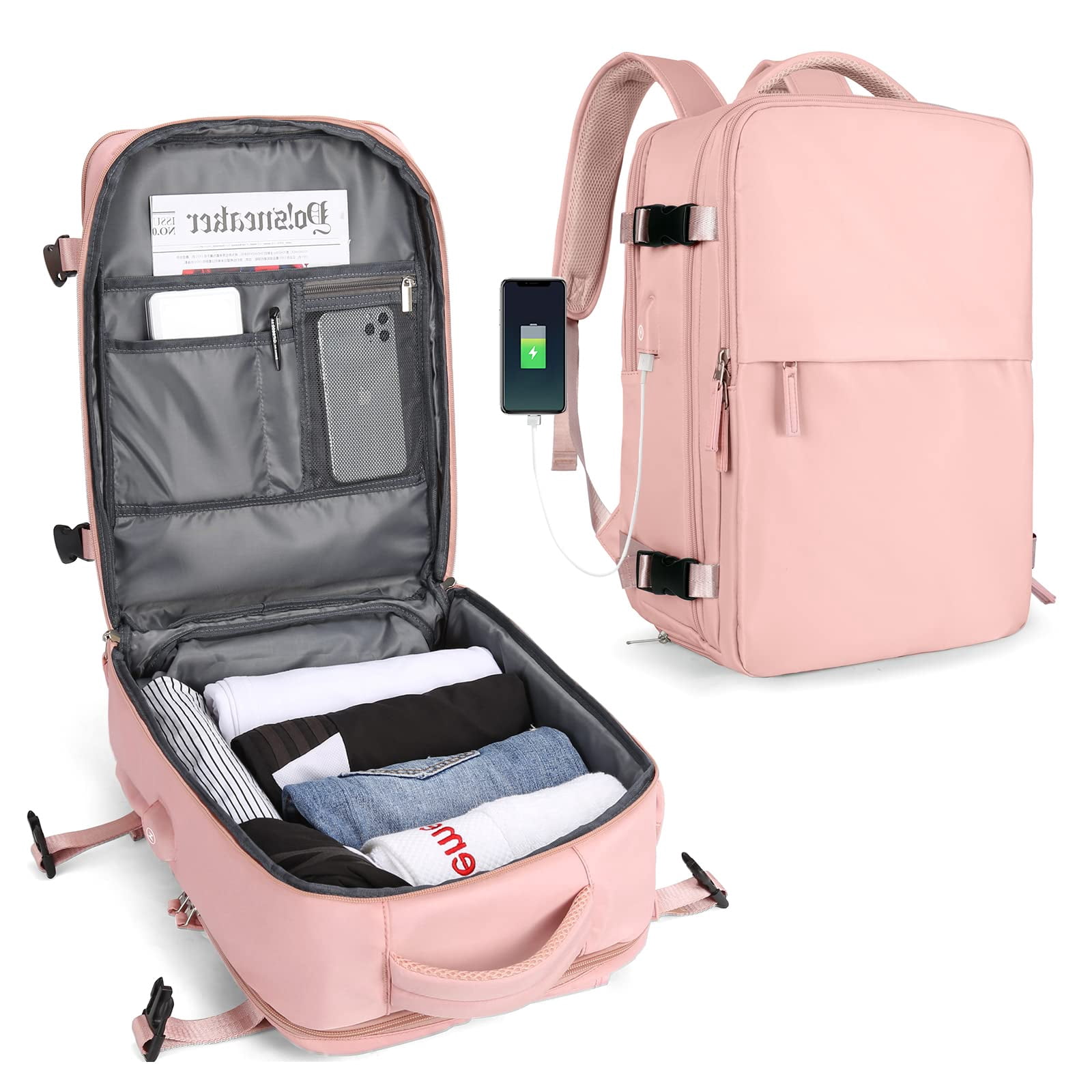 Mochila de cabina XCF 45x30x16 debajo del asiento para avión bolsa de ...