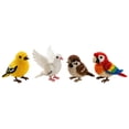 Beading Supplies Bird Figurines Home Decor Miniature Animal Figurines ...