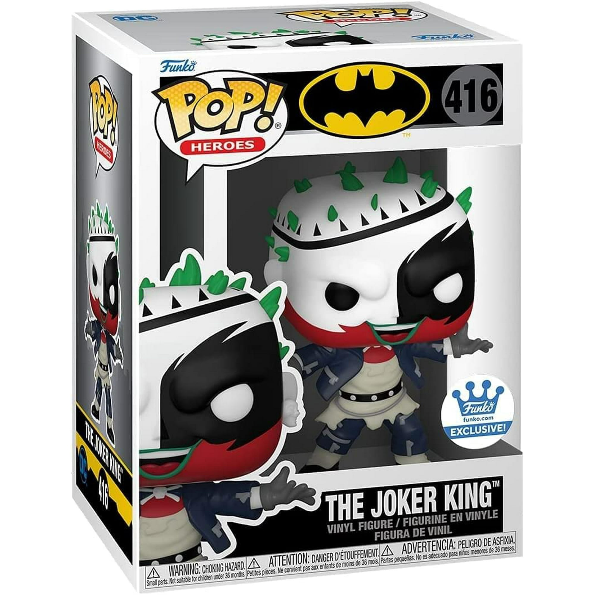 Funko POP Heroes Batman Beyond The Joker King 416 Funko Shop Exclusive Walmart