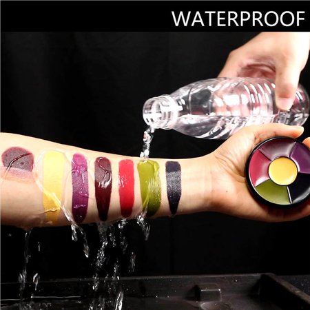 kurtrusly 6 Colors Facial Paint Skin Makeup Friendly Face Painting Art ...