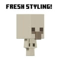 Walmart Collectibles: Minecraft Legends Skeleton Mini Action Figure ...