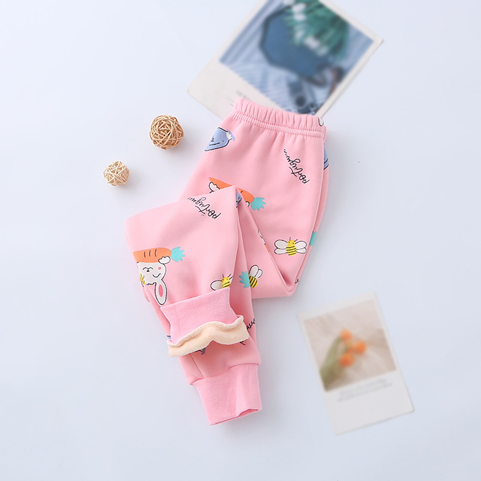 Click here for Yousnh Childrens Leggings Cartoon Print With Fleec... prices