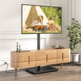 TAVR Furniture Universal Floor TV Stand, Modern Swivel Mount for 32-60 ...