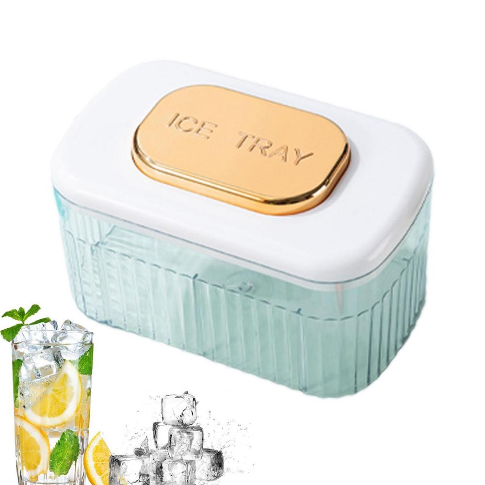 Tohuu Ice Cube Mold Ice Making Trays with Lid Sphere Ice Cube Mold ...