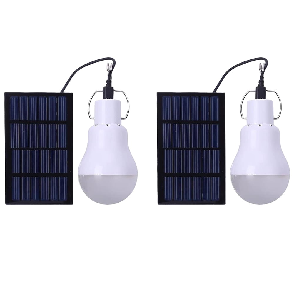 Solar rechargeable camping lights, outdoor work home lighting - Walmart.com