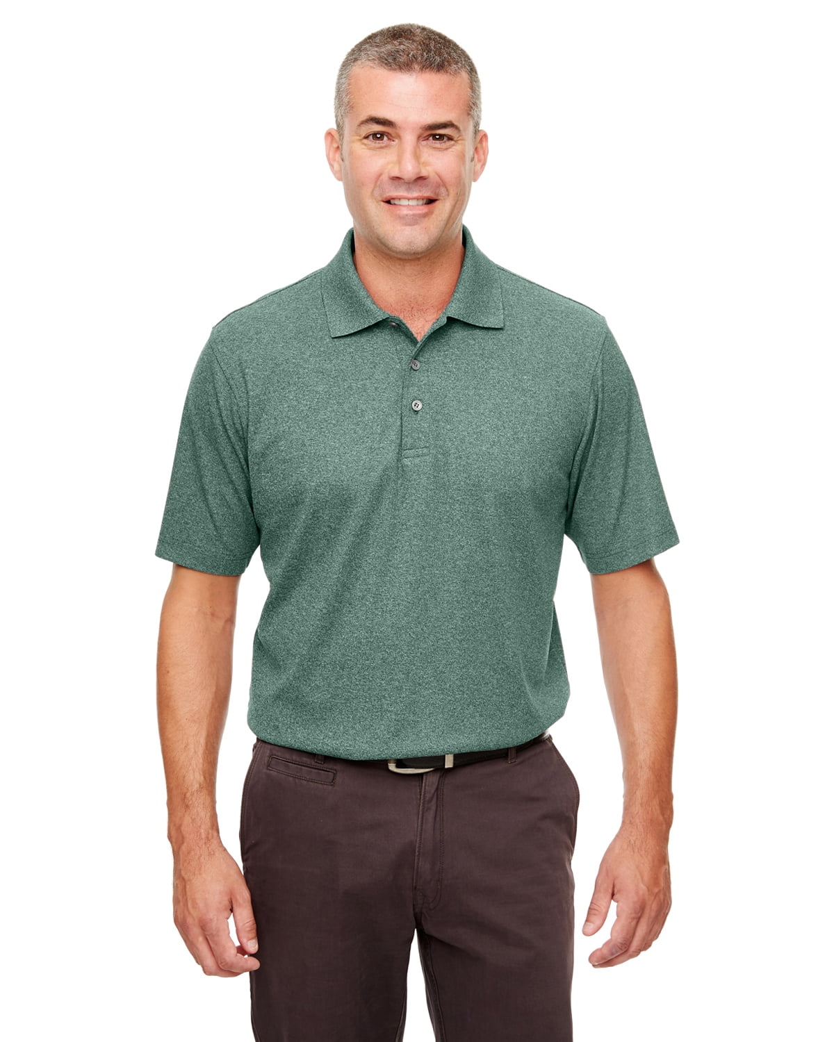 Ultraclub Polos Forest Gren Hthr Xl | Walmart Canada