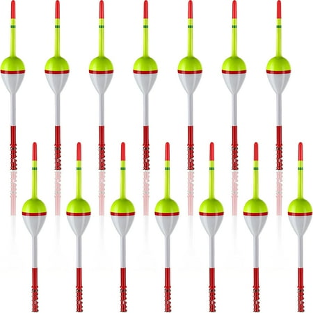 Fishing Floats Bobbers Balsa Wood Floats Oval Stick Spring Floats Slip ...