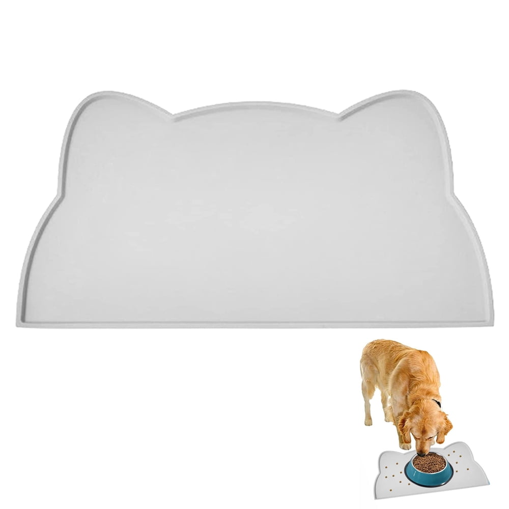 Cat feeding pad, silicone pet feeding pad, anti-slip waterproof dog ...