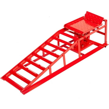 Confote 2PCS Heavy Duty Hydraulic Car Ramps, 5T 10000lbs, Portable Lift ...