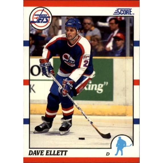 1990-91 Score #65 Dave Ellett NHL Hockey Trading Card - Walmart.com