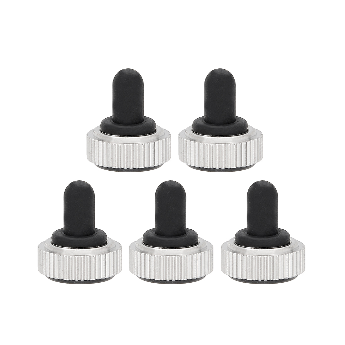 5pcs E1 5.3mm Thread Toggle Switch Weatherproof Anti Splashing Rubber ...